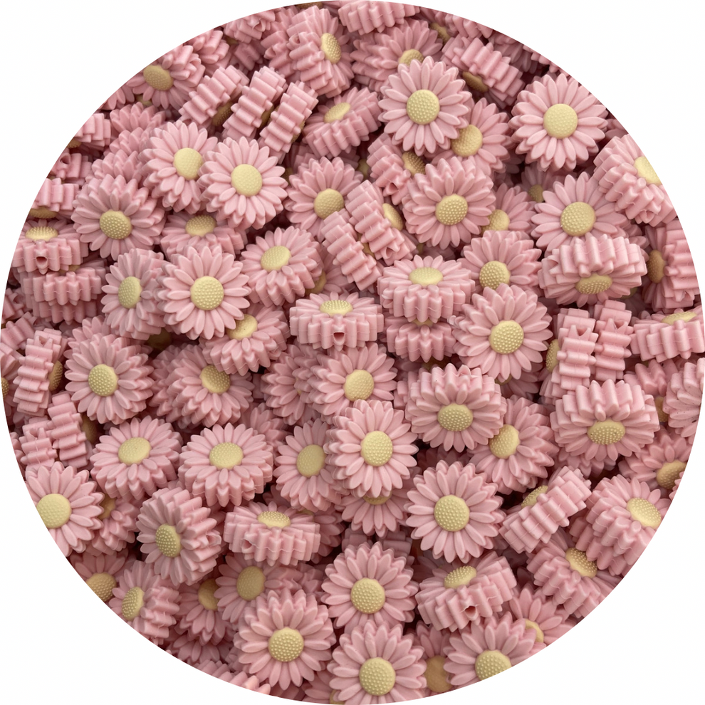 22mm Daisy Bead – Silicone Bead Supplies